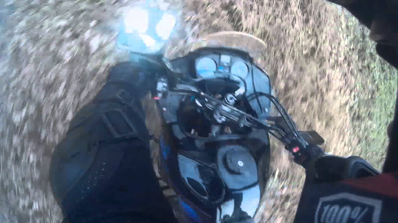 Yamaha xtz 660 Crash 100km/h off road Fail accident - YouTube