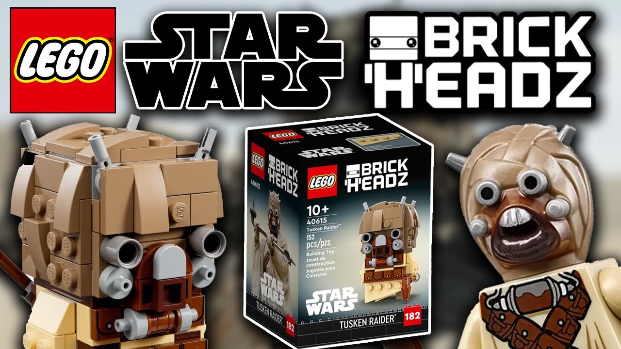 NEW LEGO Star Wars Tusken Raider BrickHeadz!! Set Images 2023?? - YouTube
