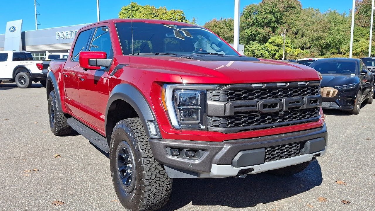2022 Certified Ford F-150 Raptor! Rapid RED Metallic Tinted Clearcoat ...