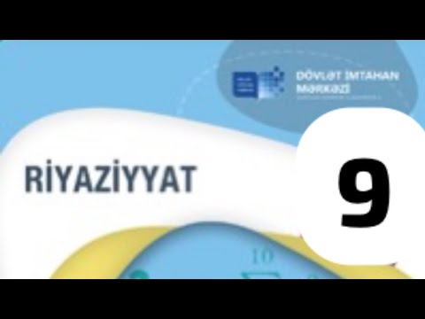 Riyaziyyat 9-cu sinif DİM-2023 Cavablar
