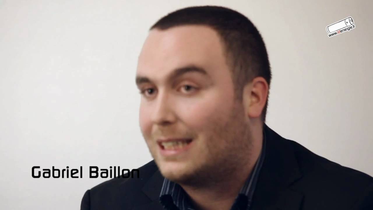 Gabriel Baillon, lauréat idenergie 2010 - YouTube