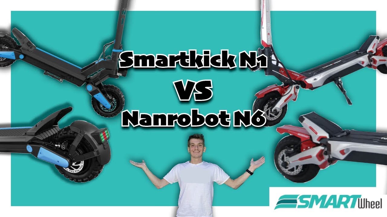 Nanrobot N6 vs. Smartkick N1 | Off-road Electric Scooter Review - YouTube