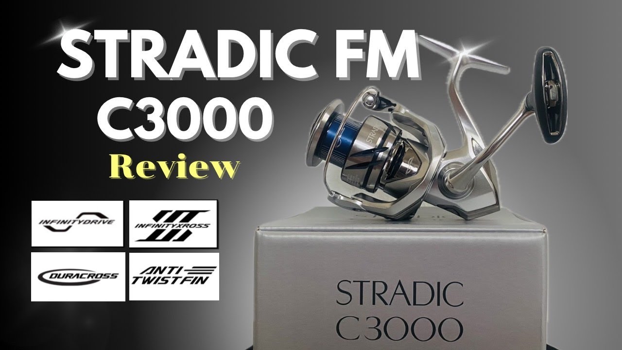 รีวิวรอก New Shimano STRADIC FM 2023 รุ่นC3000 แบบละเอียด อัดเทคโนโลยี ...