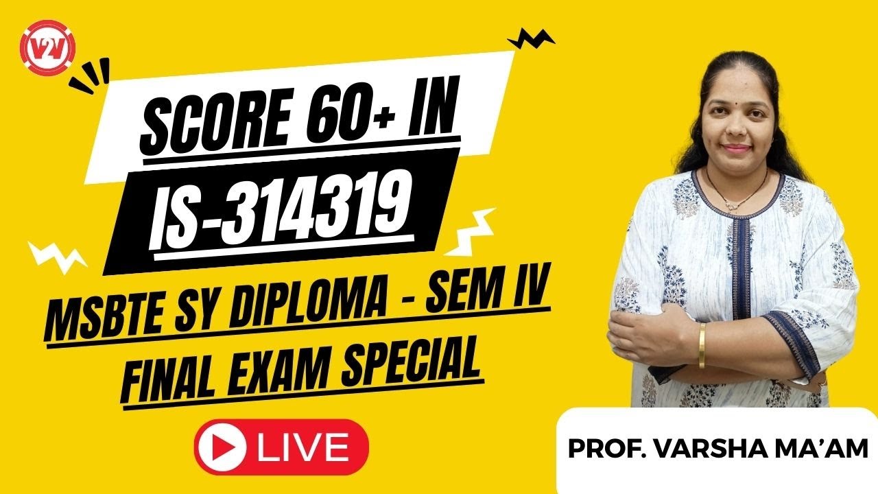 IS | SY DIPLOMA - CO/IF/AIML BRANCH | Session 3 | K-Scheme 💻🚀 - YouTube
