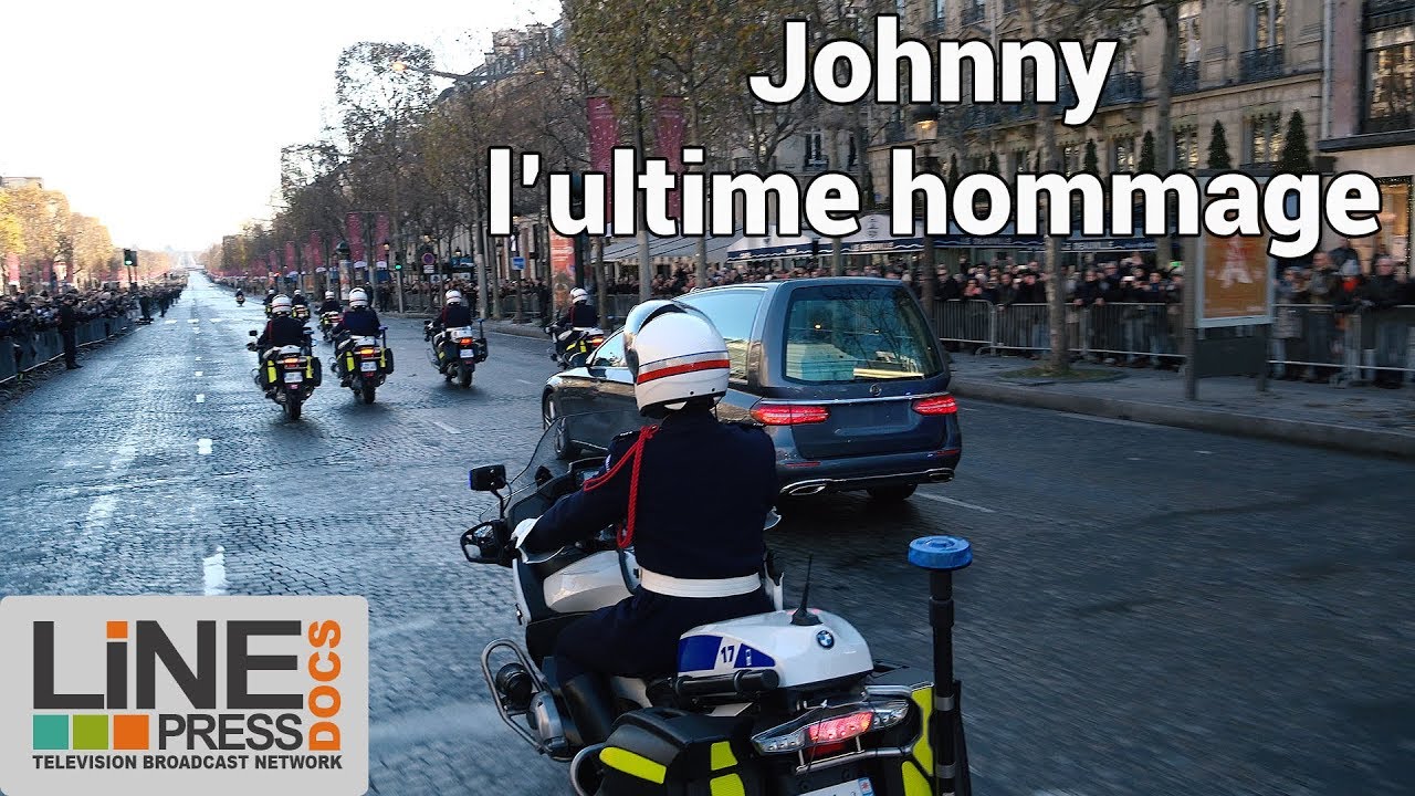 Johnny l'ultime hommage - Champs Elysées Paris 09 décembre 2017 (PAD ...