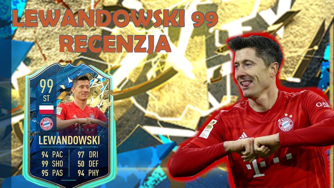 Robert Lewandowski (99) TOTS RECENZJA | Robert Lewandowski TOTS review ...
