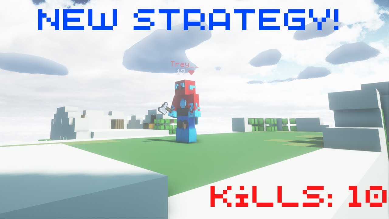 I Got a 10 Kill Win Using This Insane New Strategy In Hypixel Skywars - YouTube