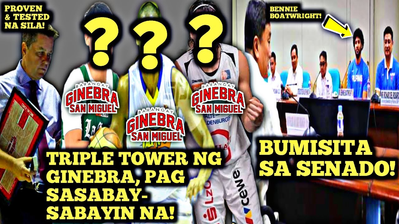 GINEBRA TRIPLE TOWER APPROVED! PAG SASABAYSABAYIN NI COACH TIM ...