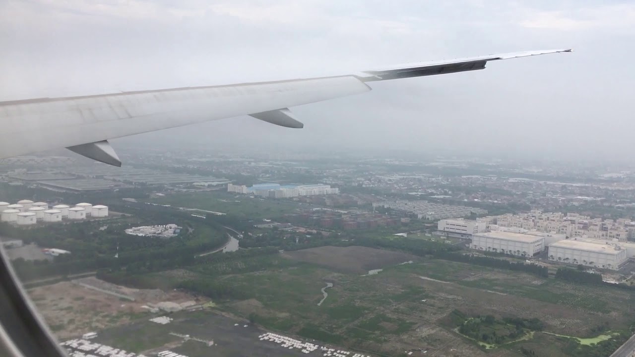 China Eastern MU220 Landing in Shanghai Pudong (PVG) on Jun 30, 2018 ...