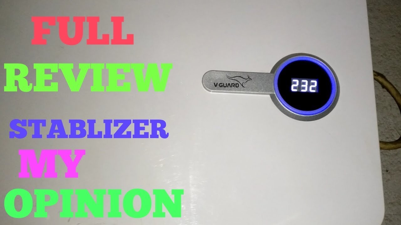 V-Guard Ac Stabilizer -Vwi 400 Smart For Inverter Acs Upto 1.5 Ton AC ...