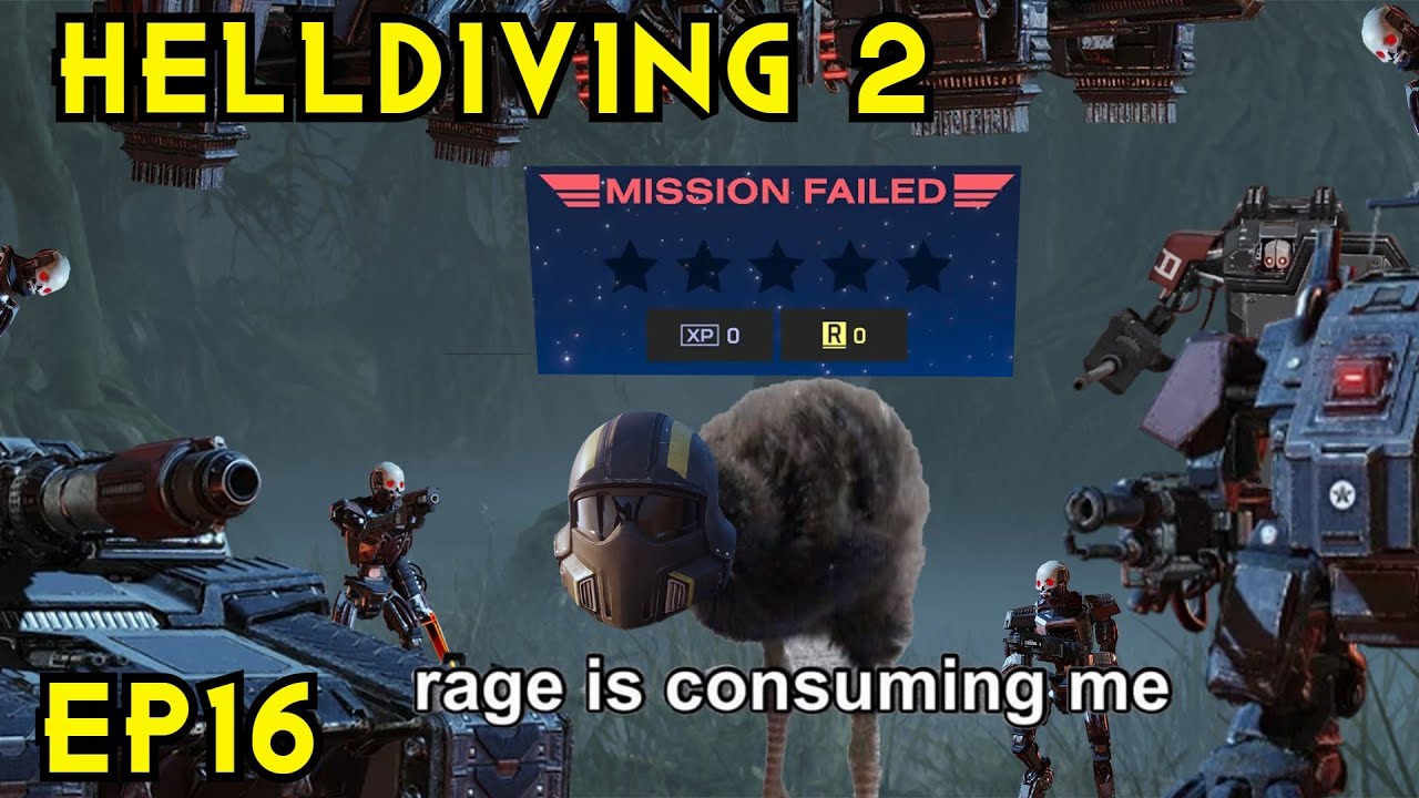 Helldiving - Let There Be Rockets...Let There Be Rage - Helldivers 2 - YouTube