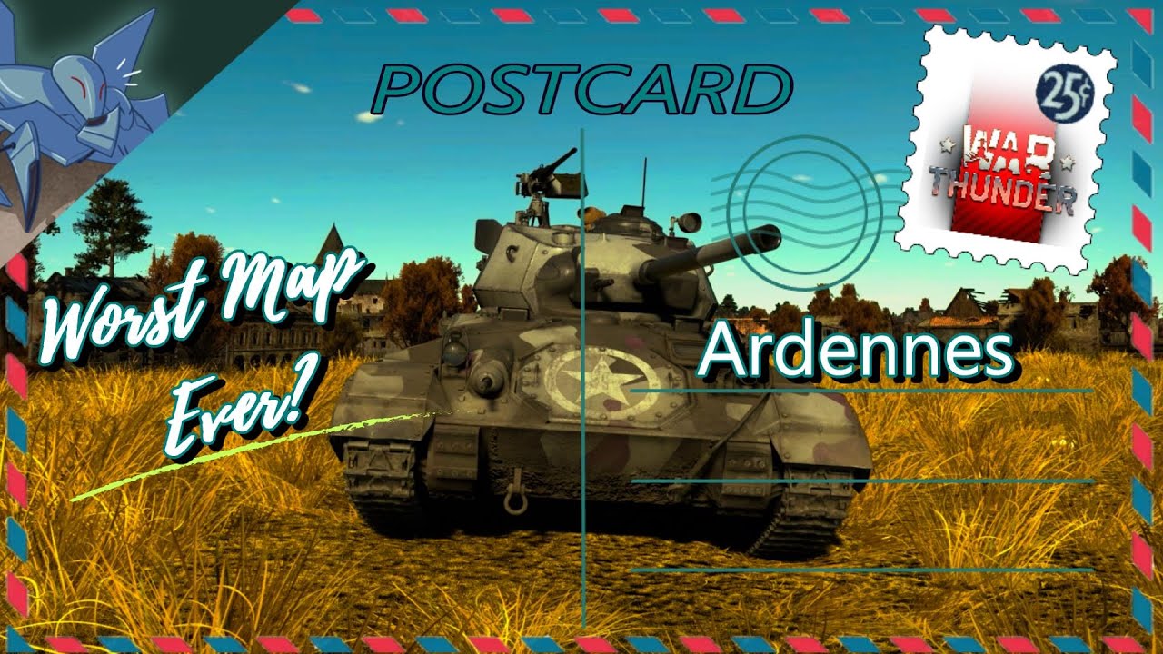 Worst Map Ever? Ardennes - War Thunder - YouTube
