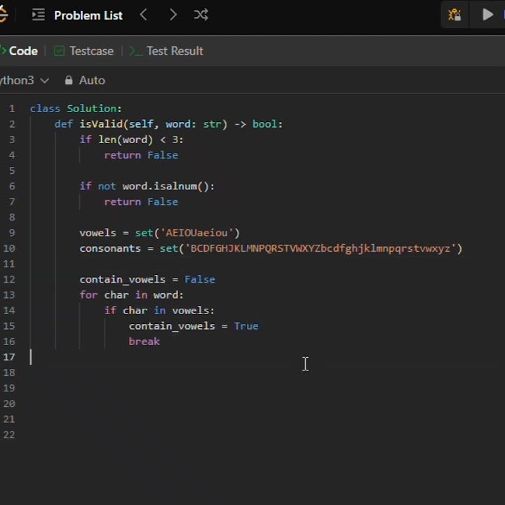 Leetcode 3136 Valid Word Leetcode Dsacodingtamil Datastructuresandalgorithmsinpython
