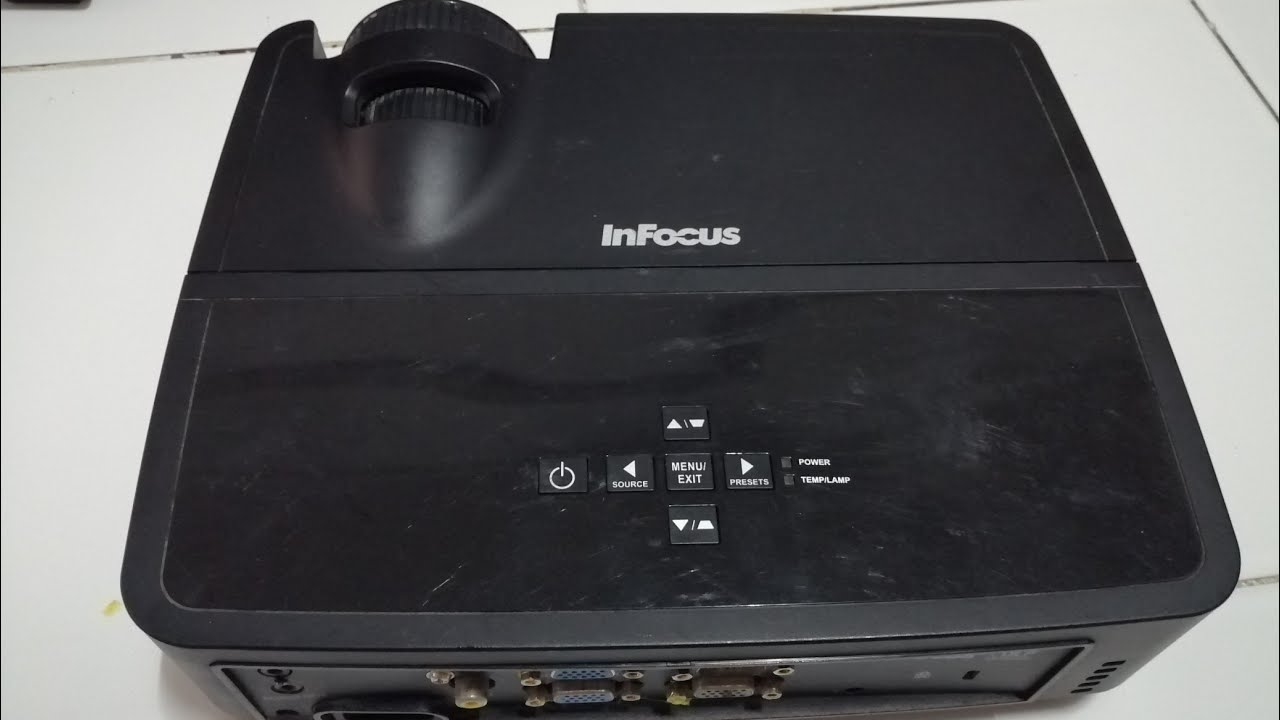 INFOCUS PROJECTOR IN112 โปรเจคเตอร์ เครื่องเสีย ไฟไม่เข้า ขายเป็นอะไหล่ ...