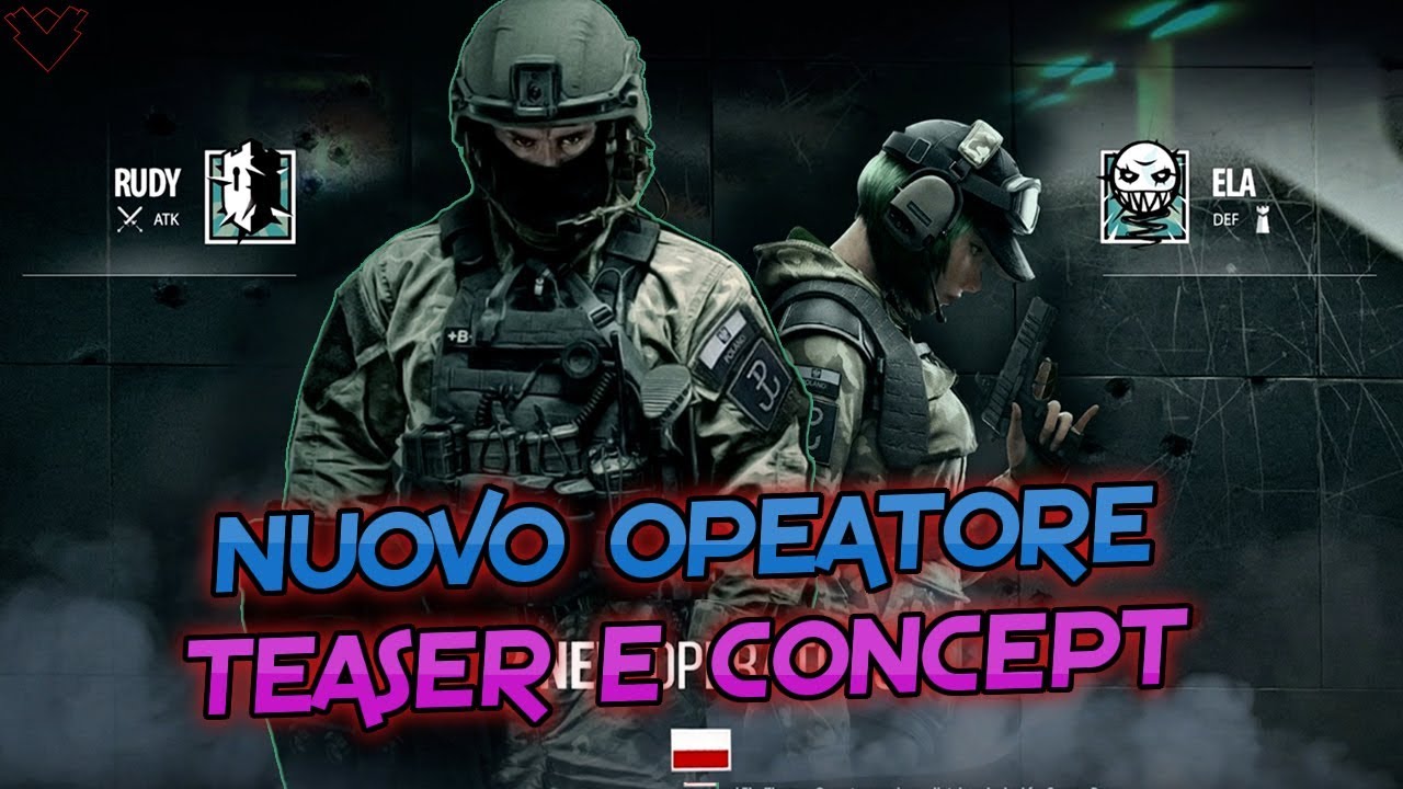 -Rainbow Six Siege Male Polish Operator Teaser & "Rudy "Concept [Fan ...