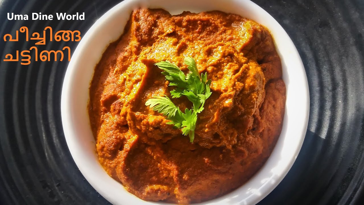 പീച്ചിങ്ങ ചട്ടിണി ദോശക്കും ഇഡ്‌ലിക്കും | how to make peechinga chutney ...