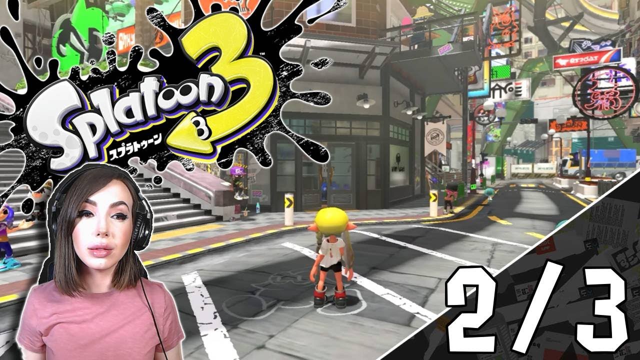 Splatoon 3 - First Impression Let's Play!! Part 2/3 - YouTube