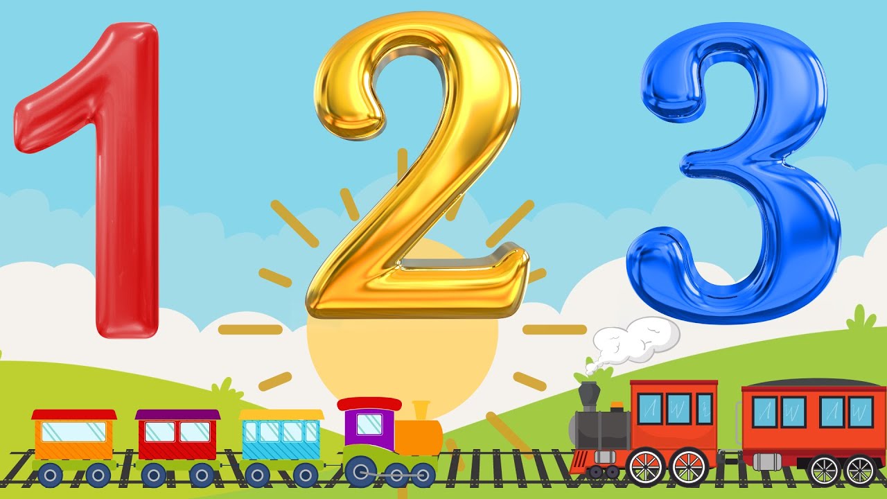Learn To Count Numbers 1 2 3 ৷ 1 To 50 Counting For kids ৷ 12345 Count ...