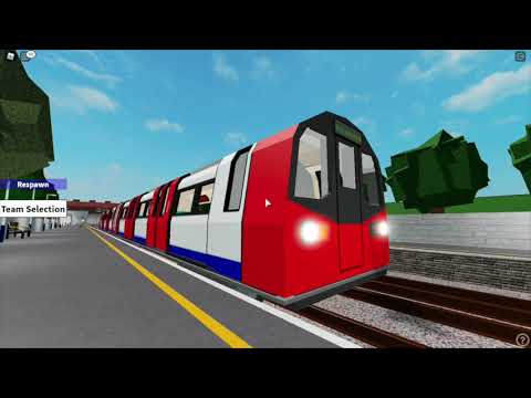 Roblox London underground Jubilee line train spotting at Stanmore - YouTube