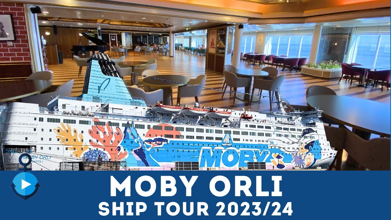 A bordo di Moby Orli, ship tour della nave dedicata alla Corsica - YouTube