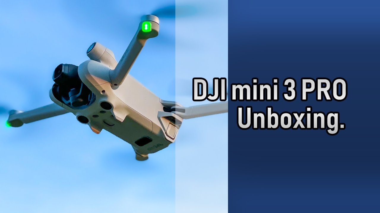 DJI mini 3 PRO Unboxing - YouTube