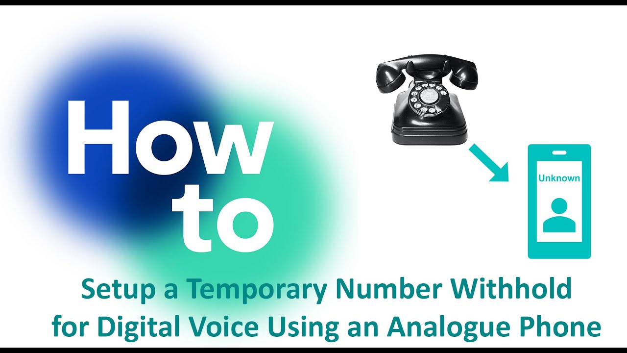 How To Setup A Temporary Number Withhold Using An Analogue Phone YouTube how-to-setup-a-temporary-number-withhold-using-an-analogue-phone-youtube