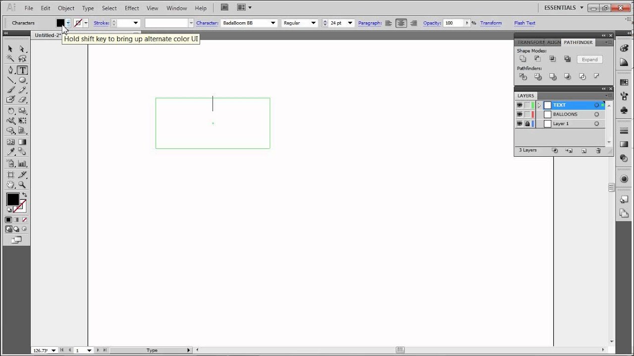 How to Letter Comics in Illustrator - YouTube