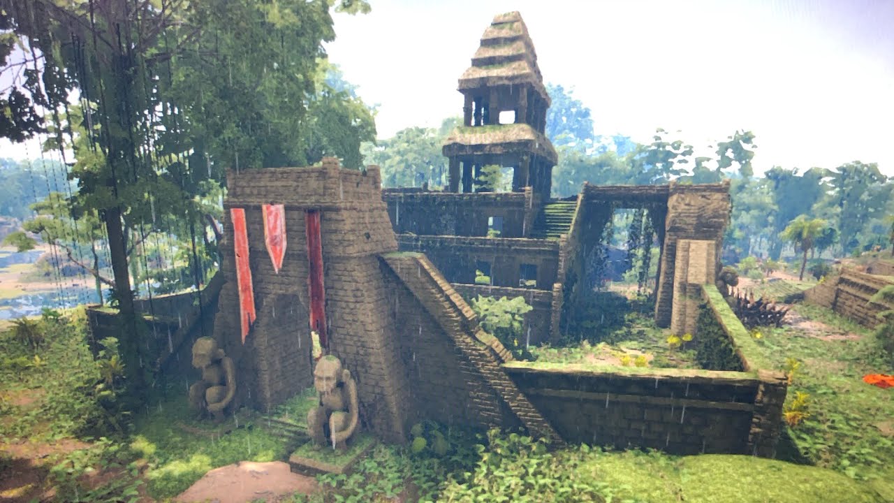 Exploring the Jungle to Reach the Temple! - Ark Lost Island Ep. 3 (Ark ...