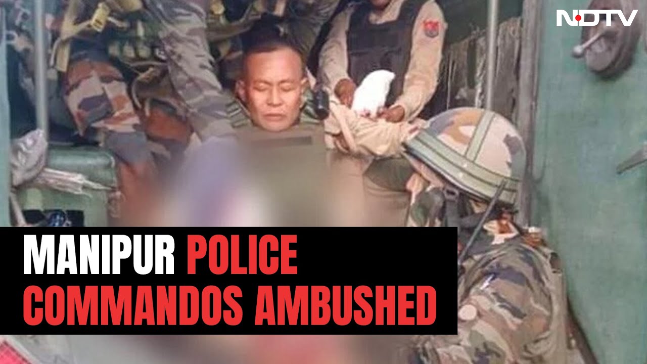 Manipur Police Commandos, Sent As Reinforcements After Cop Was Shot ...