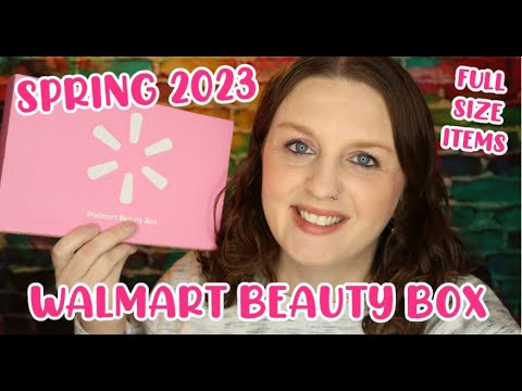 Walmart Beauty Box Unboxing | Spring 2024 || Full Size Items || Travel ...