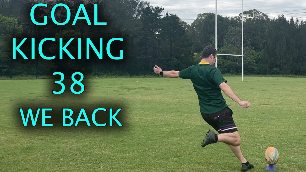 Rugby League - Goal Kicking 38 (we back) - YouTube