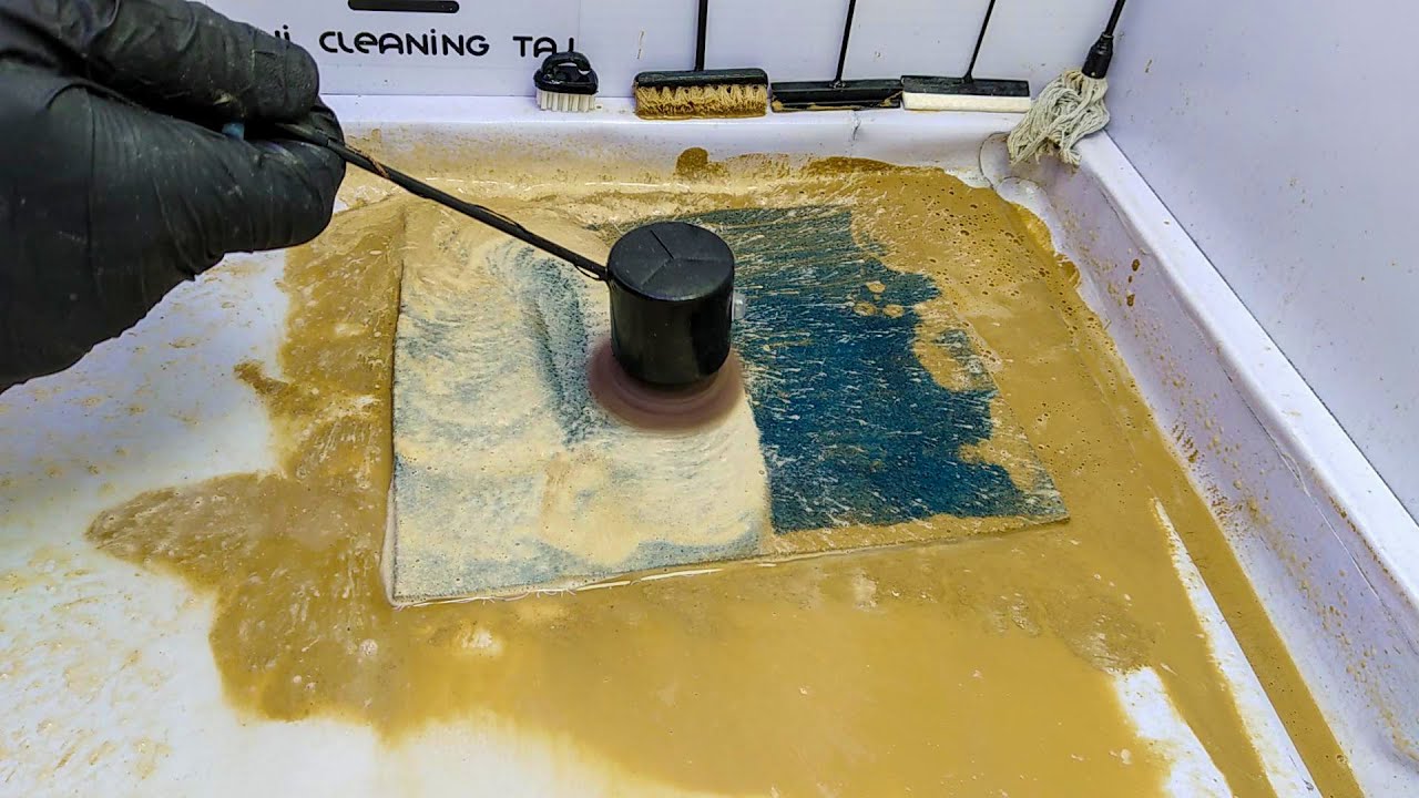 Cleaning Smallest Carpet With Super Mini Cleaning Tools Makes You Relax ...