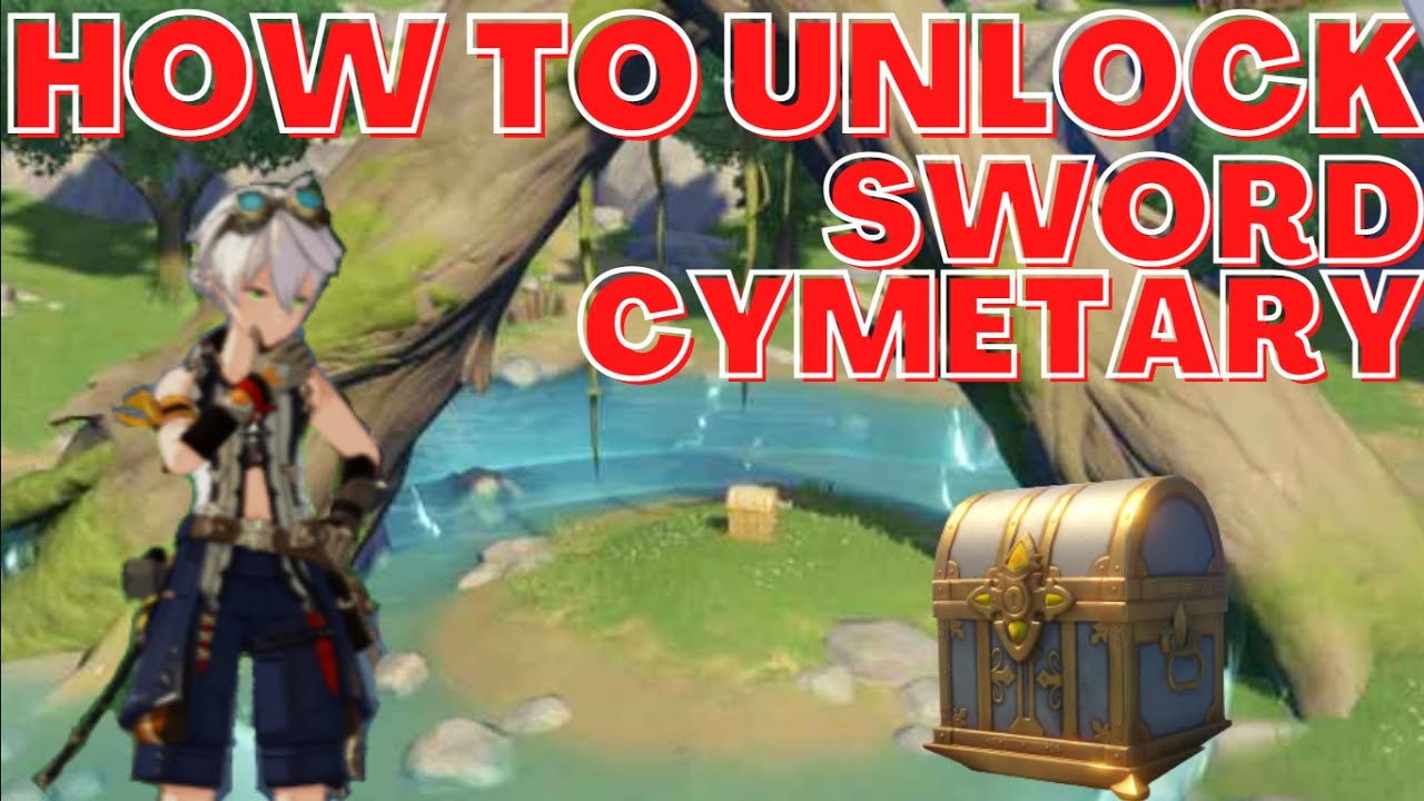 How to unlock the Sword Cemetery in Genshin Impact - YouTube