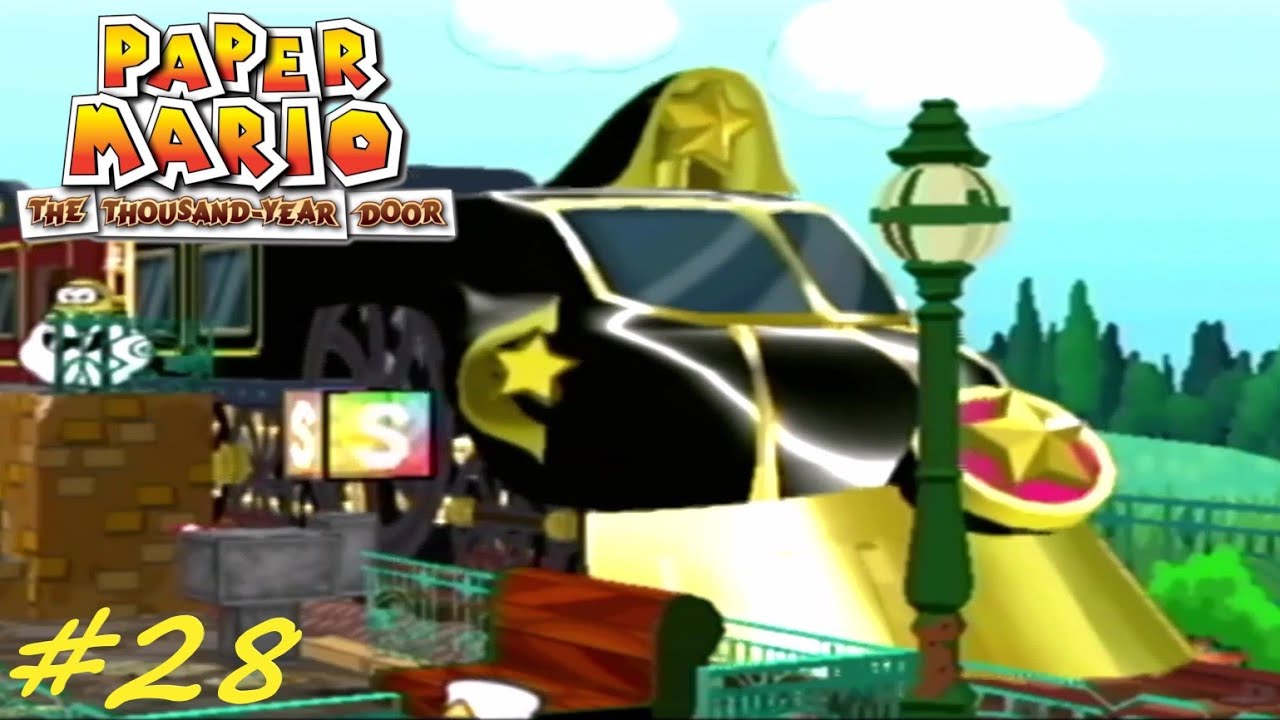 Paper Mario: The Thousand Year Door (GameCube). Part 28: All Aboard to ...