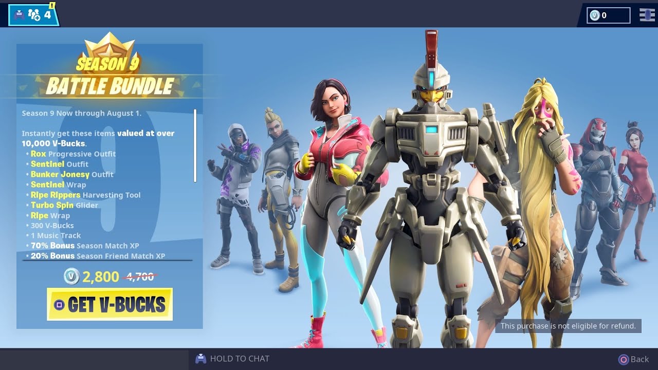 FORTNITE SEASON 9 BATTLE PASS! - YouTube