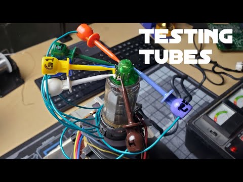 Trinitron CRT Testing with the B&K 467 CRT Analyzer - YouTube