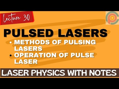 Pulsed Lasers | Methods of Pulsing Lasers | Operation of Pulse Laser ...