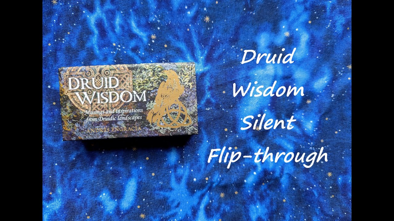 Druid Wisdom - Silent Flip-through - YouTube