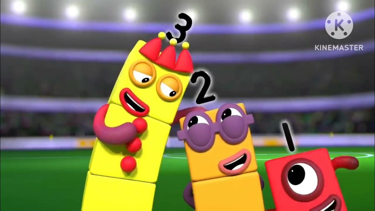 numberblocks cheering eleven app trailer - YouTube