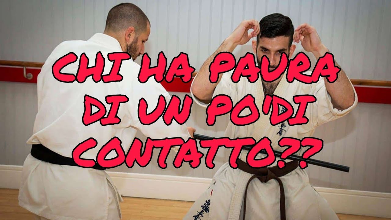 Karate e contatto fisico - YouTube