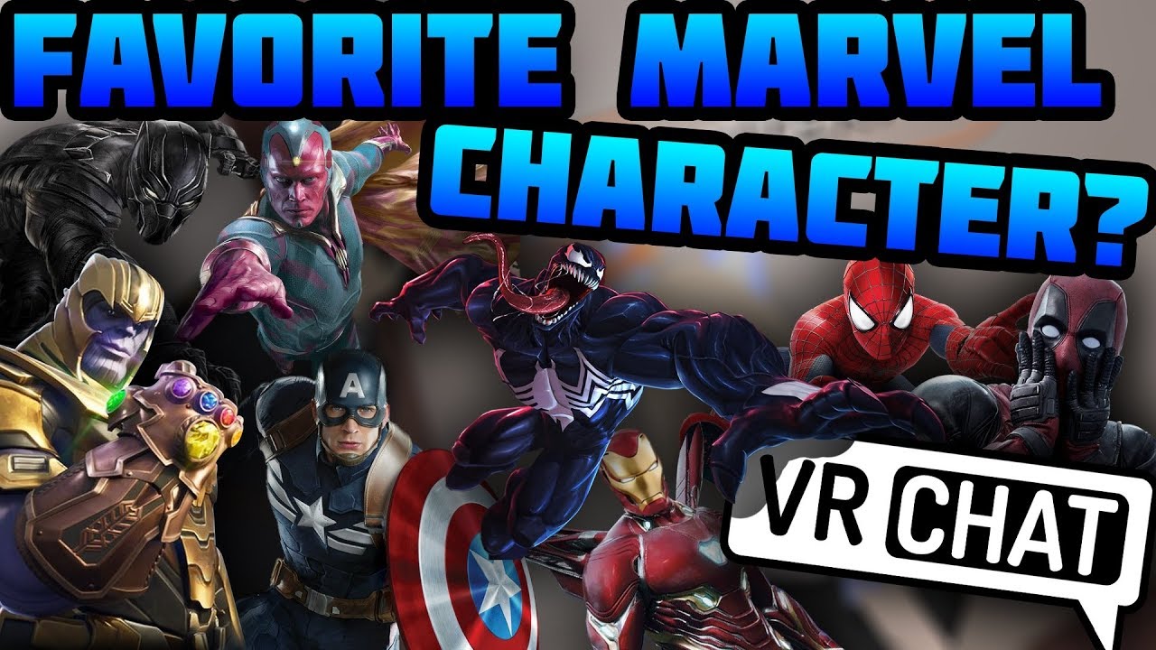 [VRCHAT] Asking 70 People Who Their Favorite Marvel Character Is ...