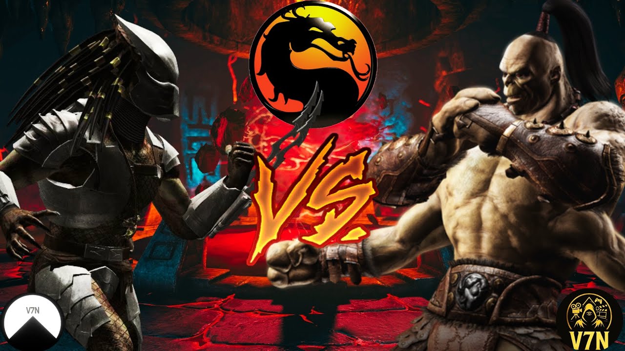Mortal Kombat X Predator VS Goro - YouTube