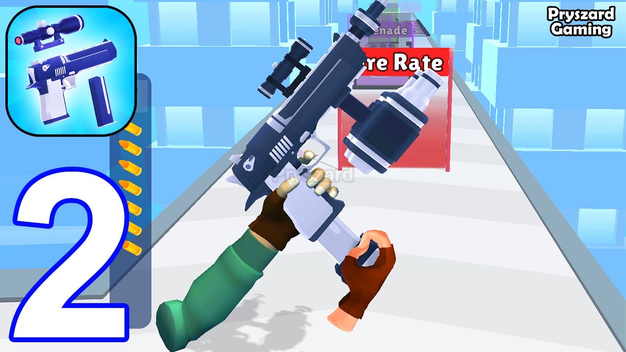 Weapon Upgrade Rush - Gameplay Walkthrough Part 2 Merge Weapon Rush ...