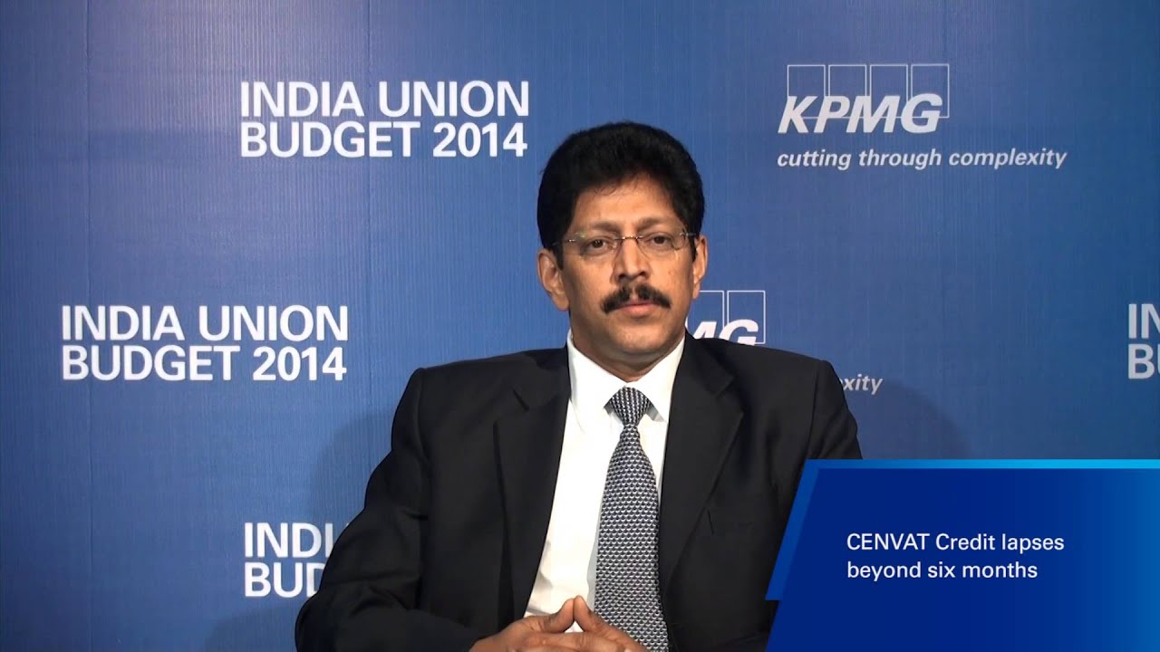 Sachin Menon, Head-Indirect Tax, KPMG in India - Post-Budget Analysis ...