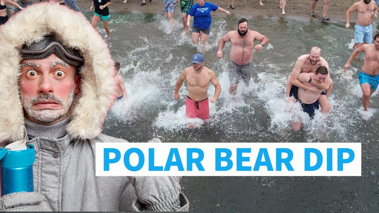 Polar Bear Dip at Hidden Valley Lake in 2023 - YouTube