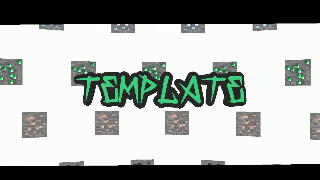 2D Minecraft Intro Template [60 fps \\ Blender \\ OpenGL] - YouTube