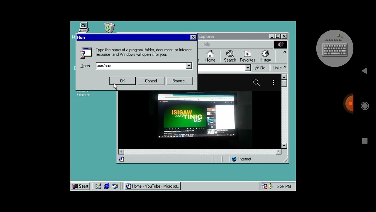 Windows 98 BSOD 1128 - YouTube