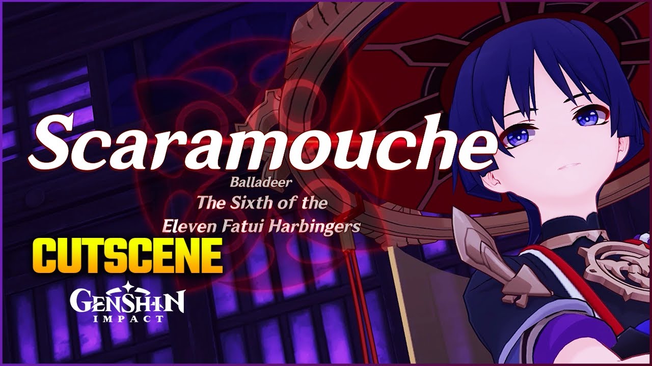 Scaramouche Introduction (Cutscene) - Genshin Impact - YouTube