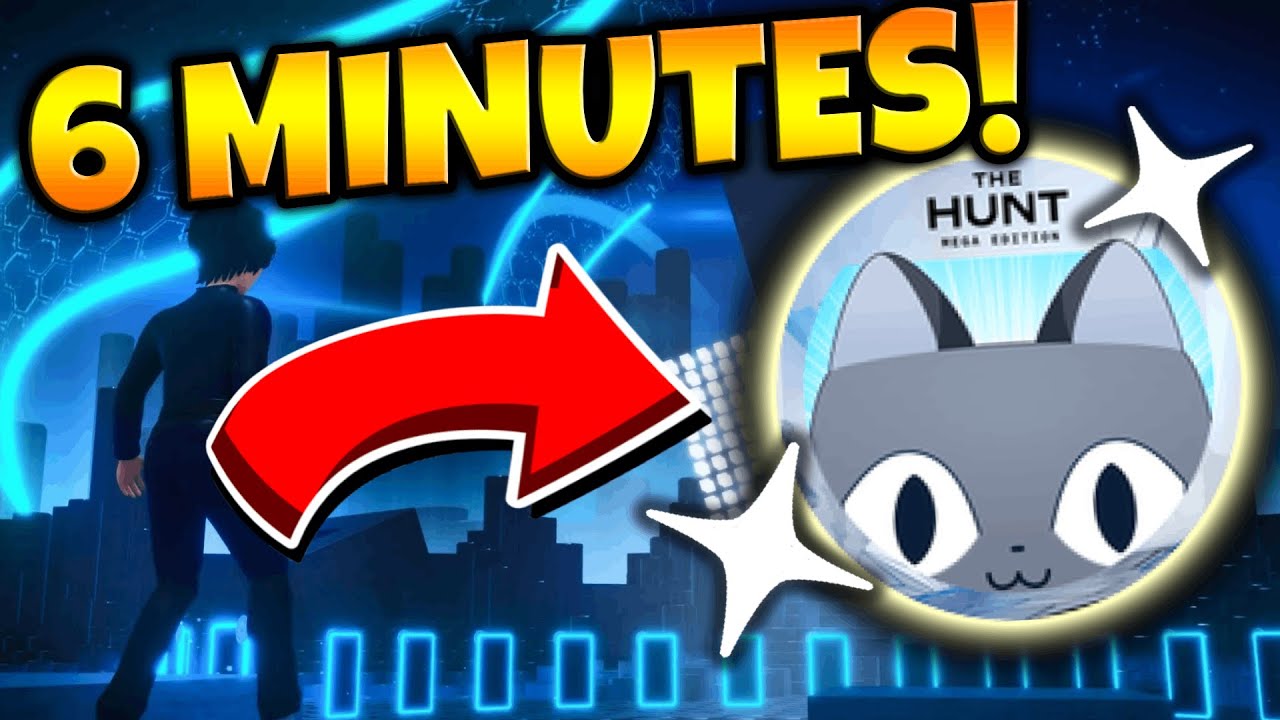 How To Get THE HUNT MEGA EDITION Badge In 6 Minutes!-pet simulator 99 ...