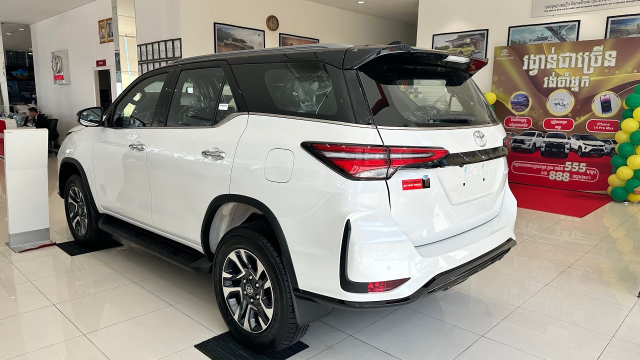 2023 Toyota Fortuner Legender - White - YouTube